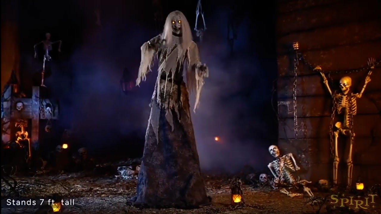 Spirit Halloween Crypt Countess 2025 - YouTube