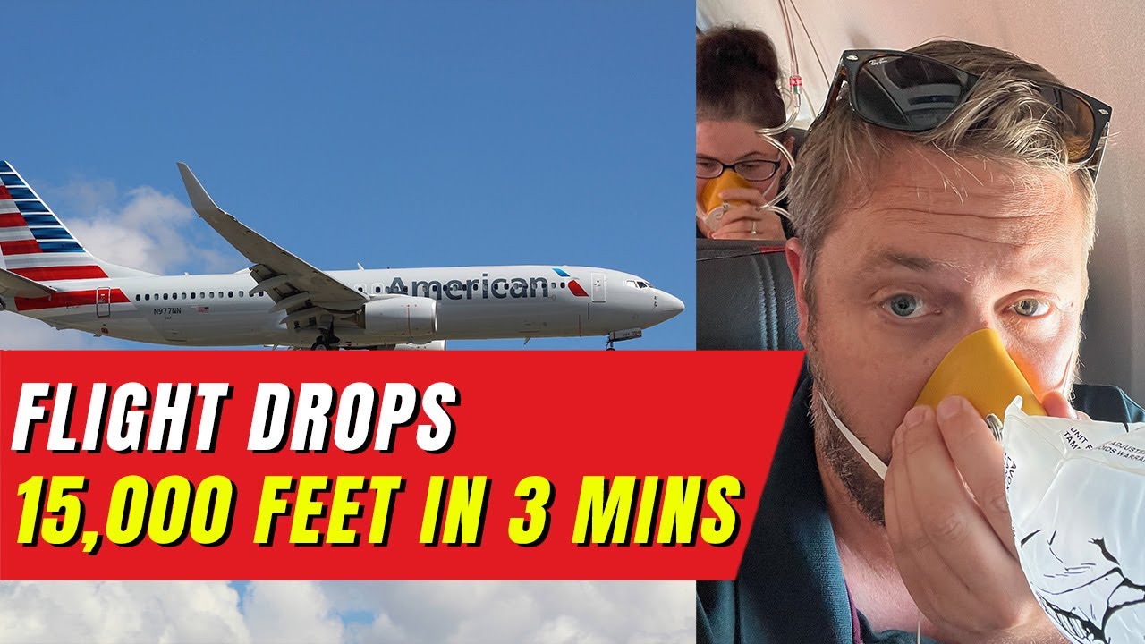 Video: Passengers left Terrified as American Airlines flight drops ...
