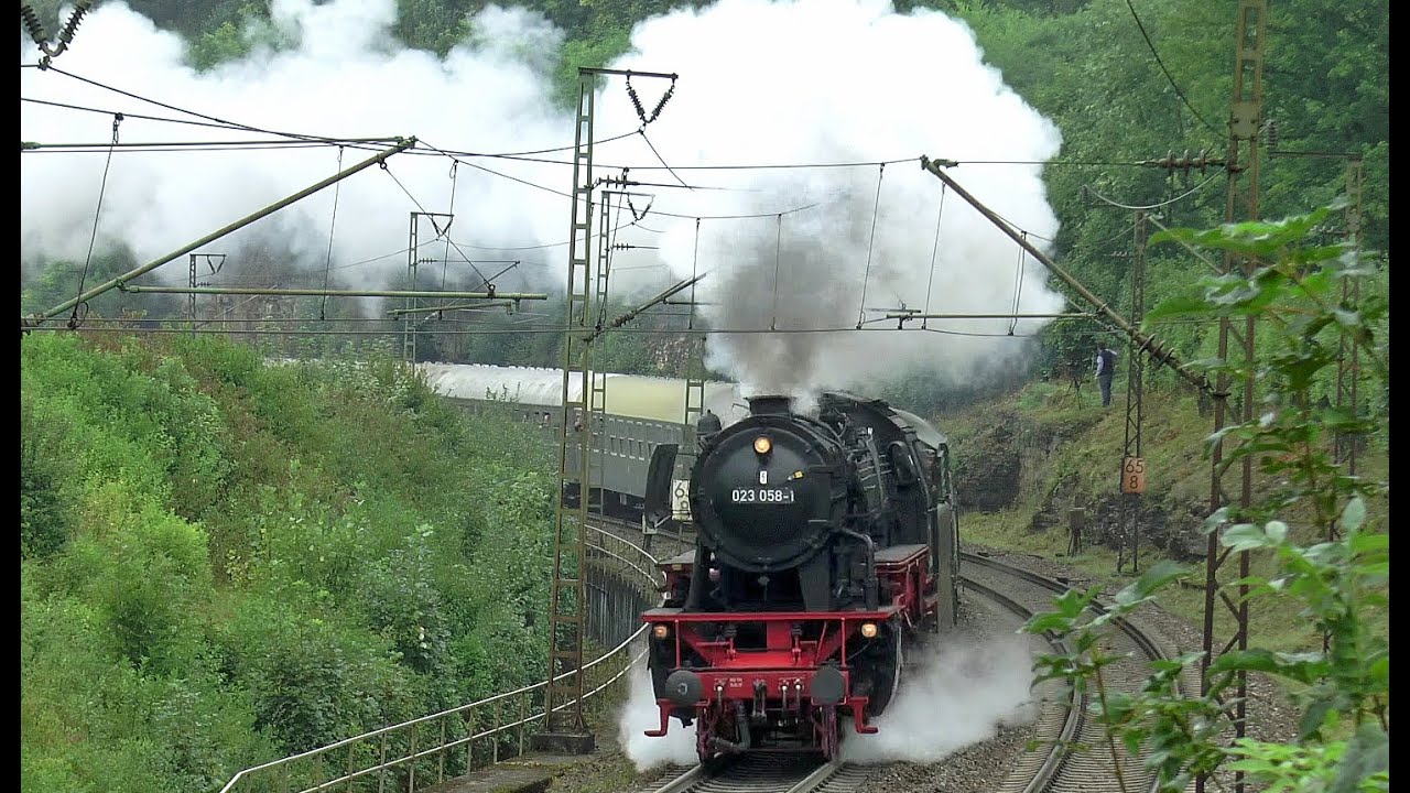 Mit der Dampflok 23 058 an den Bodensee (28.8.2022) - YouTube
