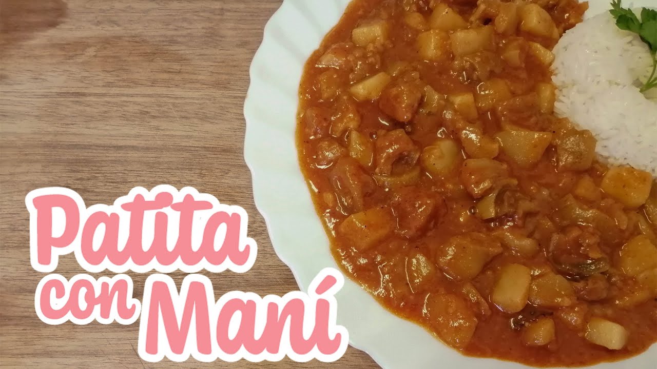Como Preparar Patita con Maní - YouTube