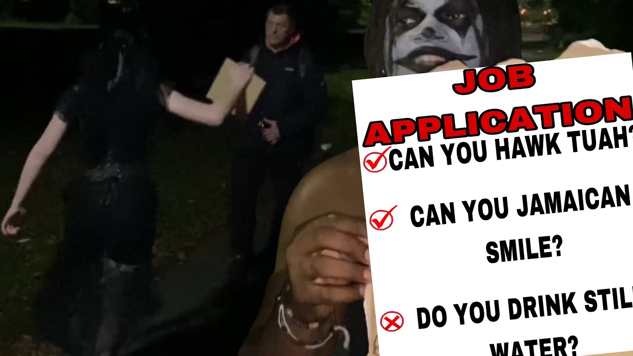 Scaring people as Job Applications - YouTube