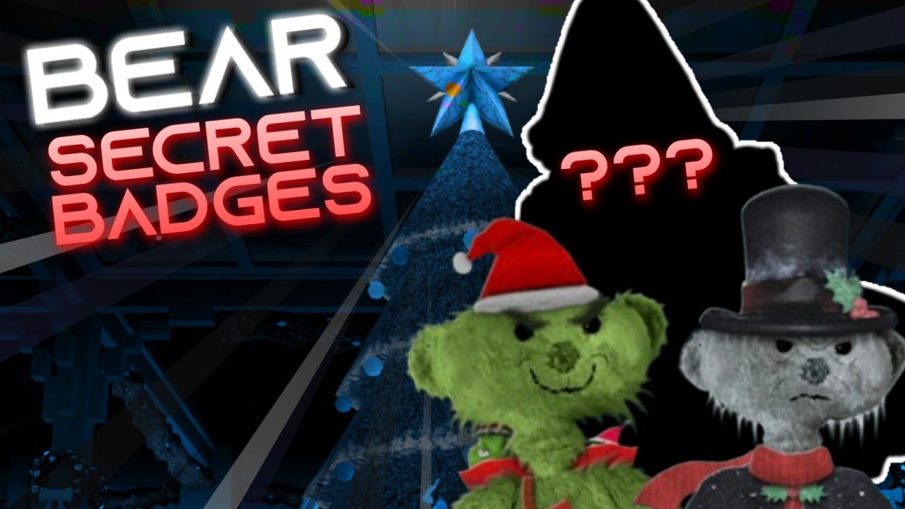 ALL SECRET Bear (ALPHA) CHRISTMAS BADGES! - YouTube