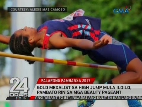 24 Oras: Gold medalist sa high jump mula Iloilo, pambato rin sa mga ...