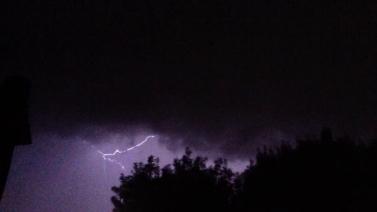 Freak lightning storm in Palmdale ca - YouTube