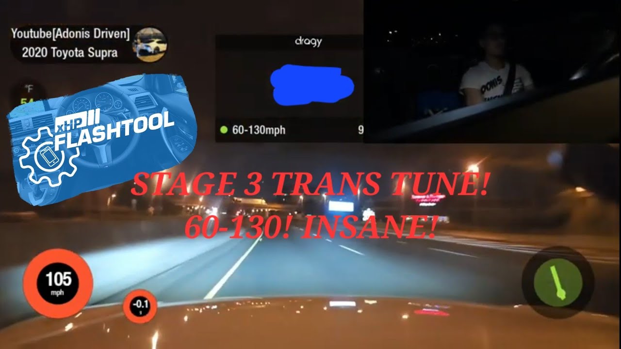 A90/A91 SUPRA xHP TRANS TUNE STAGE 3! 60-130 TIMES! - YouTube