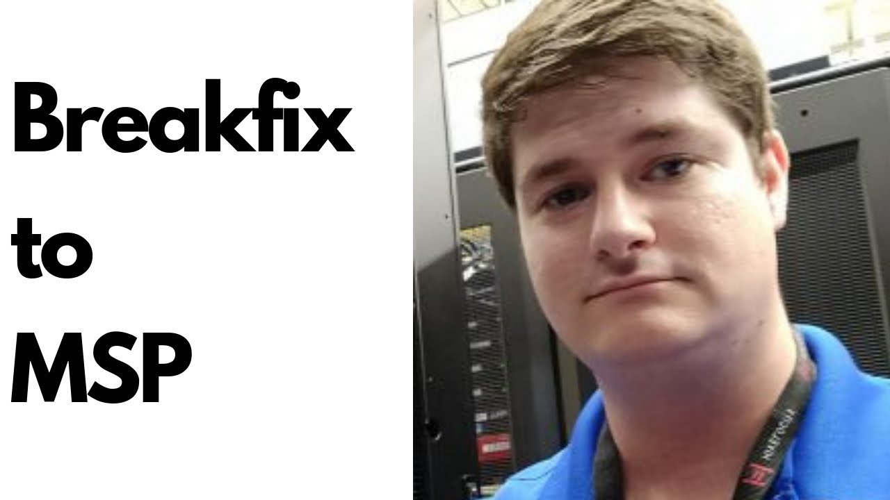 How John helped migrate this IT company from breakfix to MSP - YouTube