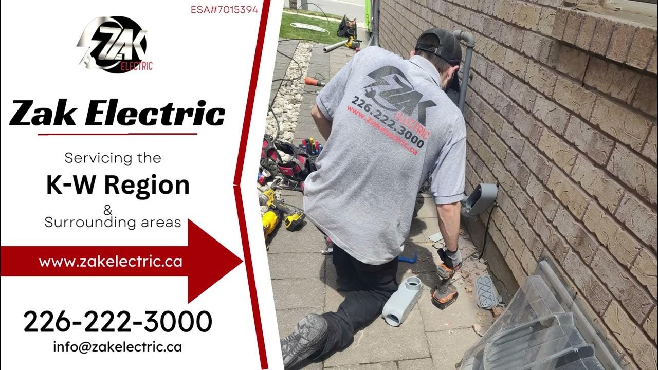 ZAK Electric - Upgrade to 200A with extended service - YouTube