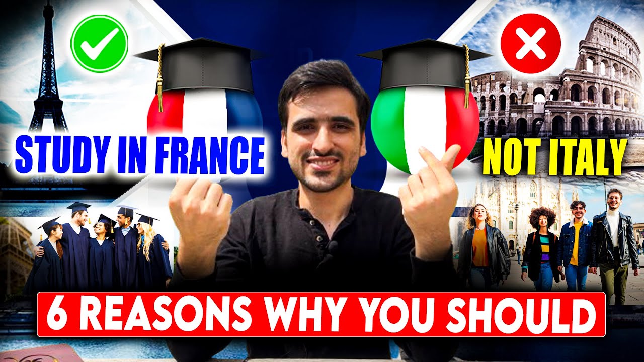 6 reasons to Study in France and NOT Study in Italy - YouTube