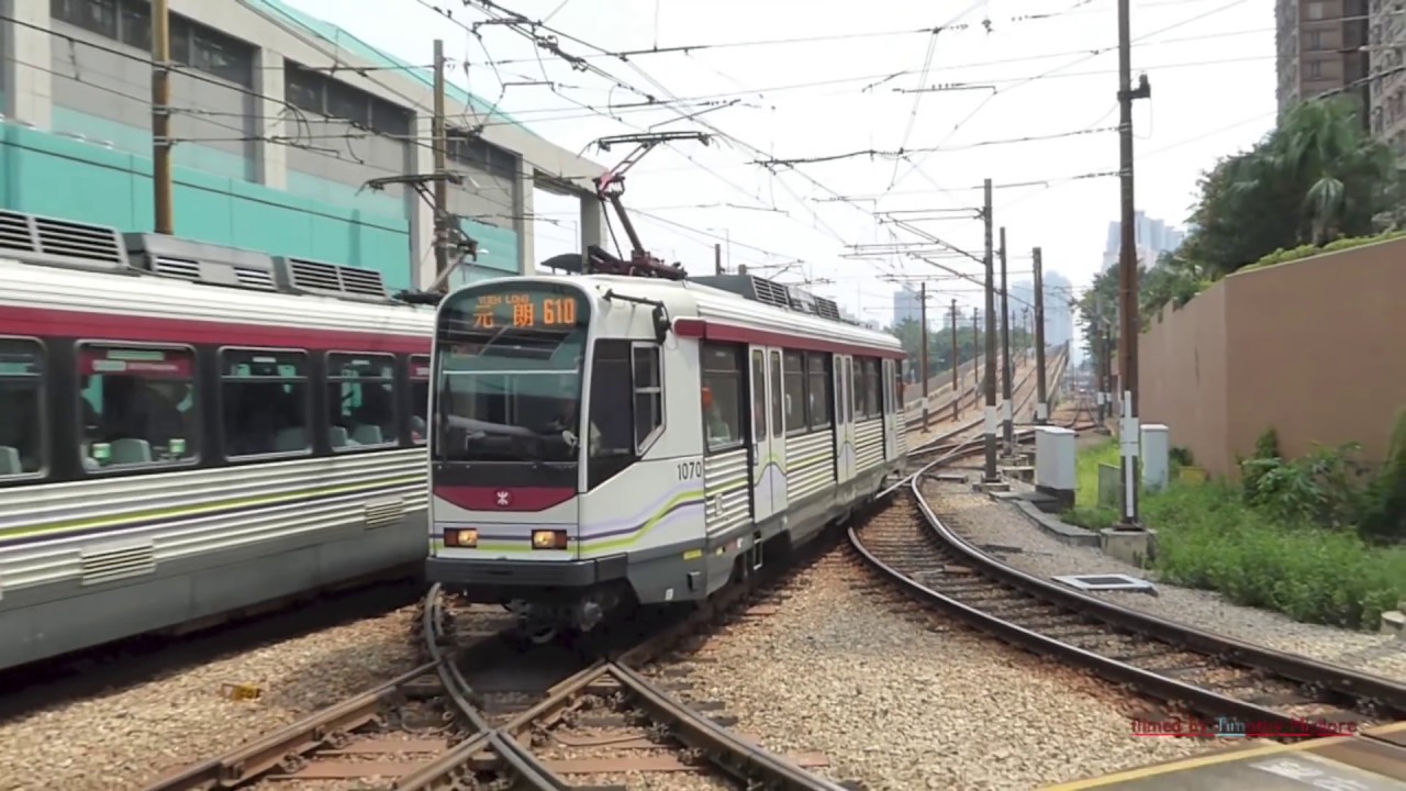 The Lightrail System of Hong Kong. 香港輕鐵 2016 - YouTube