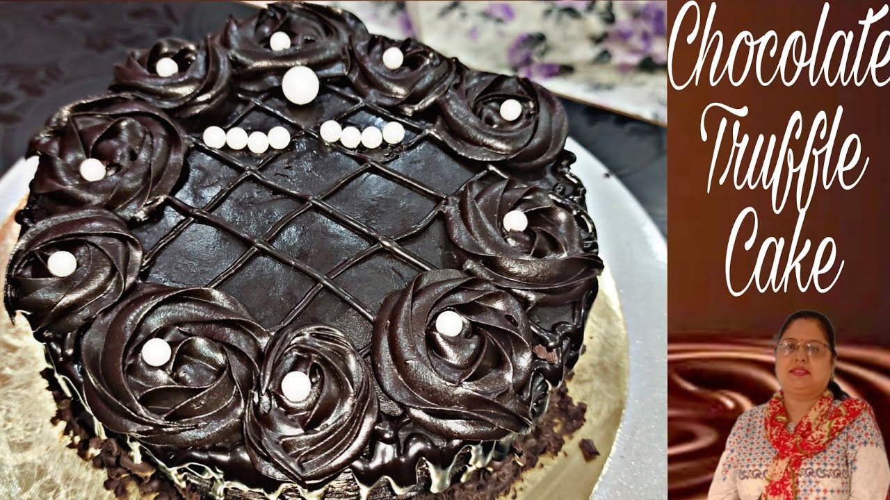 Chocolate Truffle Cake | Dutch Truffle Cake | How to make Truffle Cake ...