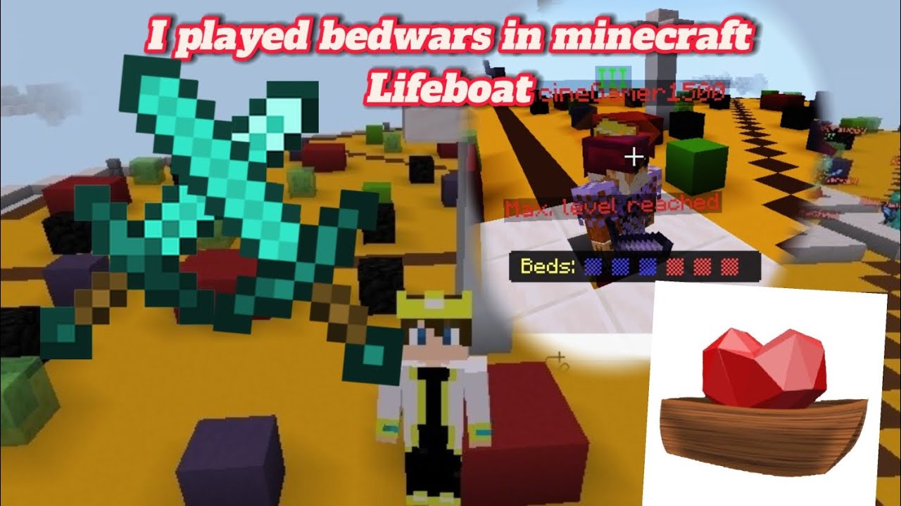 I played Bedwars in lifeboat. ||Lifeboat||Minecraft|| - YouTube