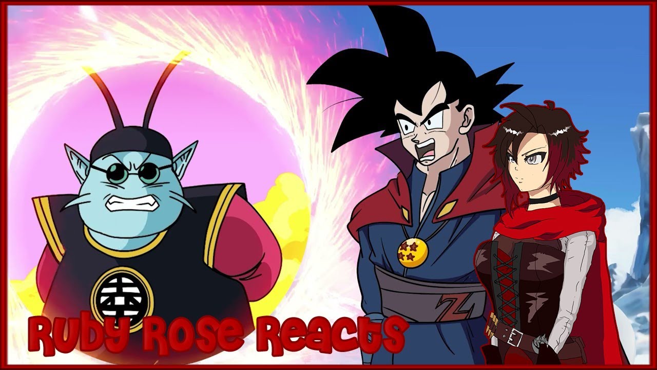 RUBY ROSE REACTS: GOKU STRANGE!? - YouTube