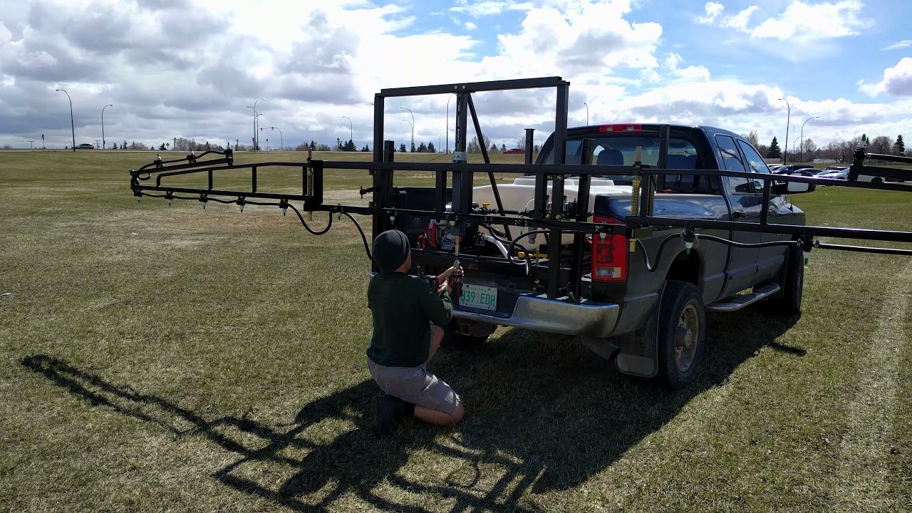 Customized truck sprayer with BK Boom (1) from Rogers Sprayers. Inc ...
