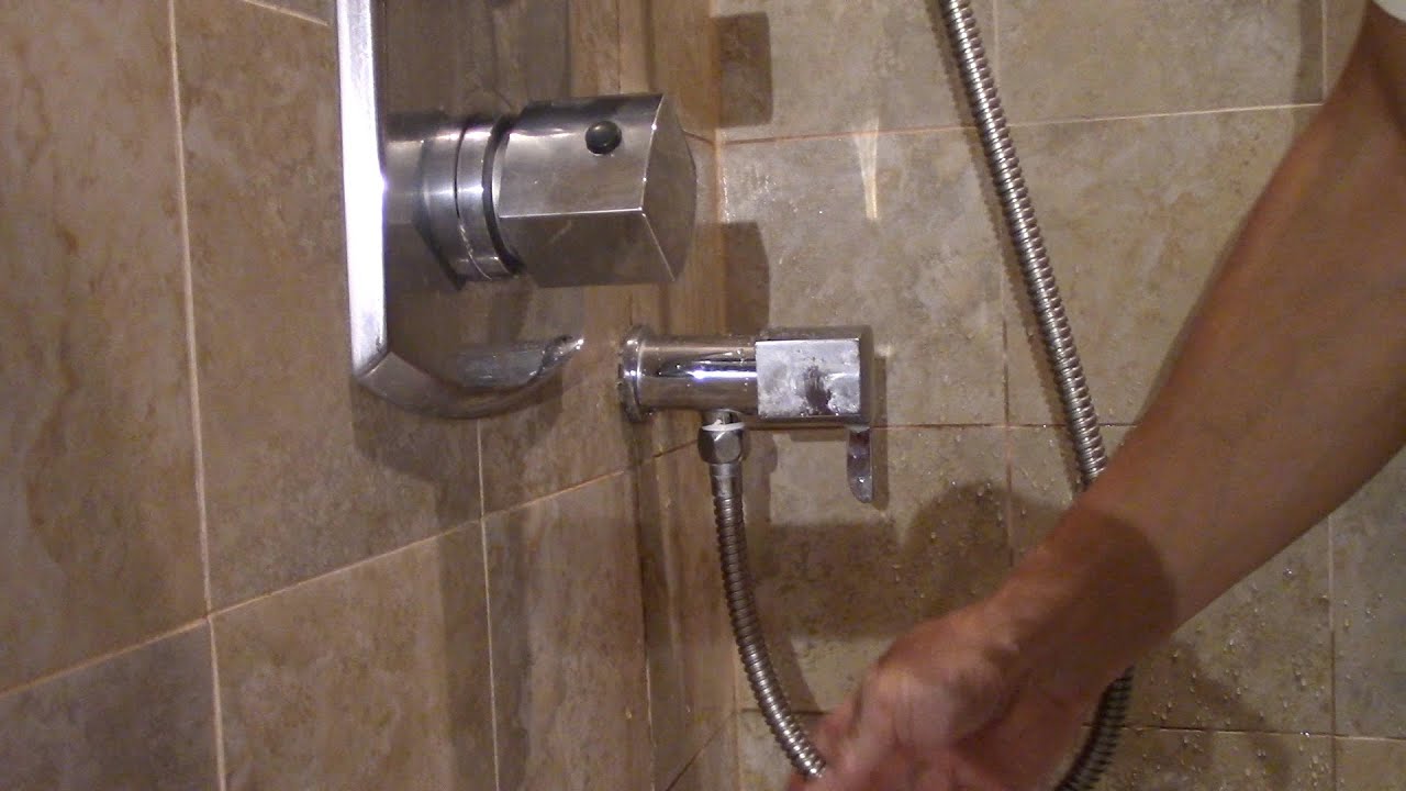 Fixing a Leaking Hand Shower (Toto Soiree) - YouTube