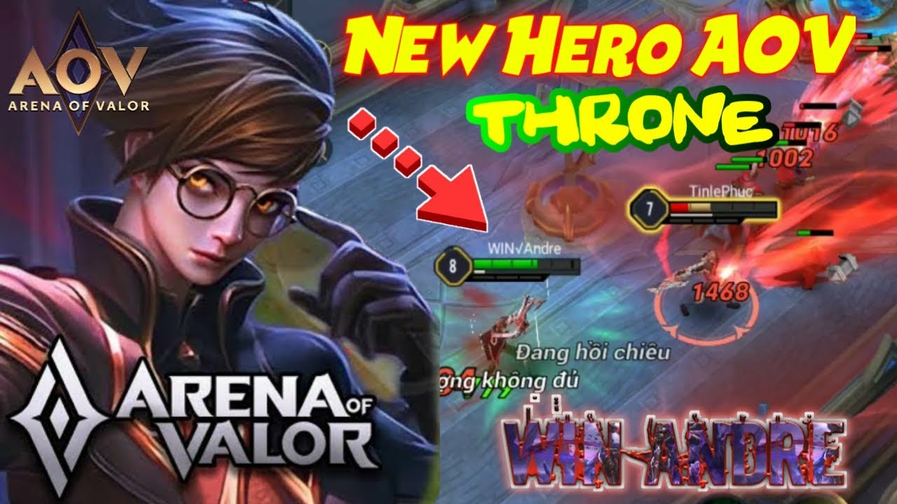 AOV - NEW HERO THRONE AOV | WIN ANDRE AOV | GAMEPLAY HERO THRONE AOV ...