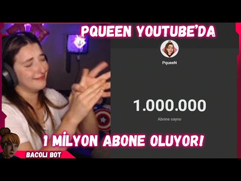 Pqueen Yayında Youtube'da 1 Milyon Abone Oluyor!