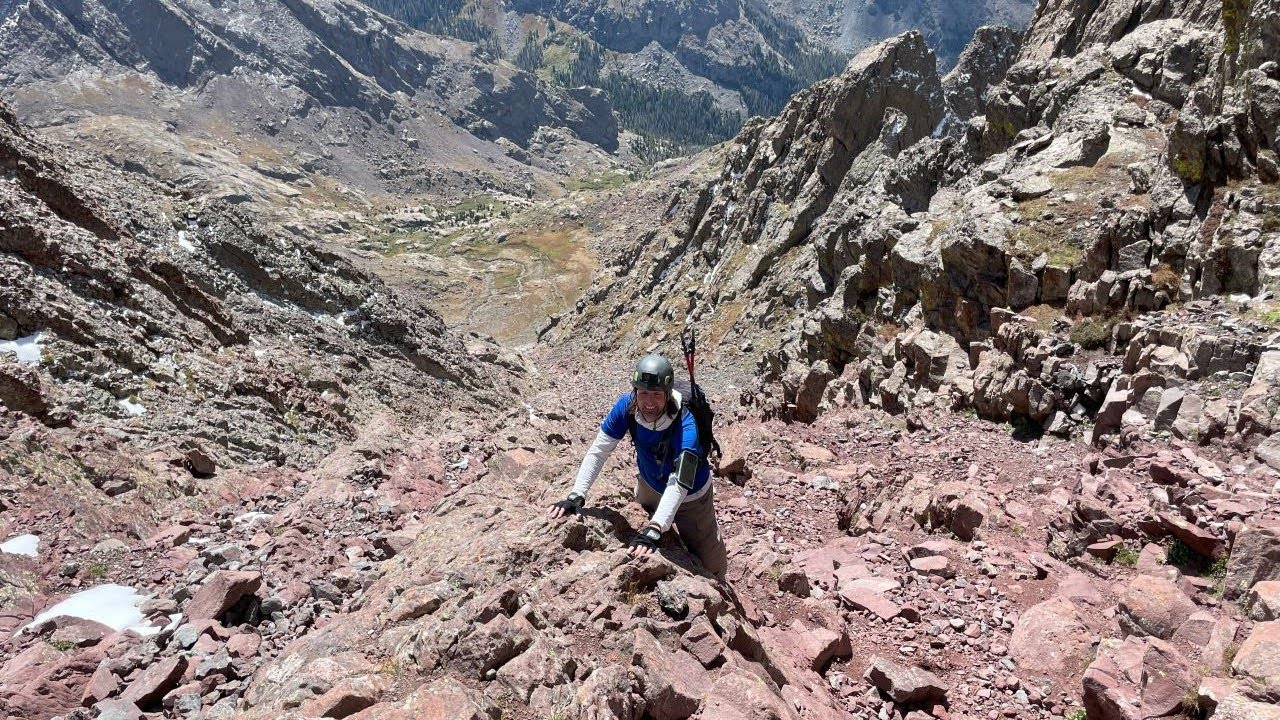 Colorado 14er Crestone Peak - South Face Route - YouTube