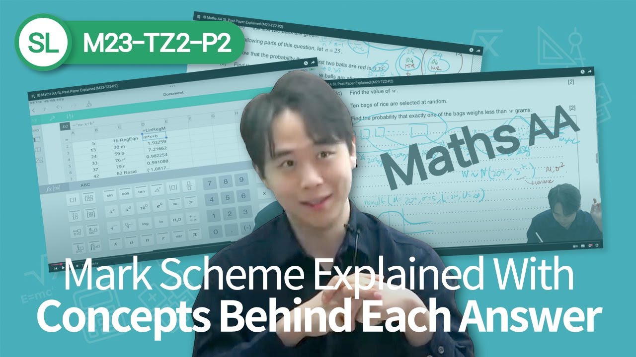 IB Maths AA SL Past Paper Explained (M23-TZ2-P2) - YouTube