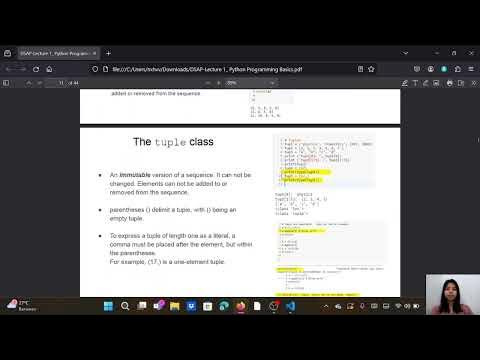 Introduction to Python Programming - Struktur Data - YouTube