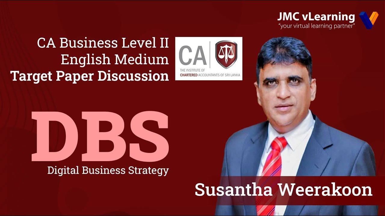 DBS Model Paper Discussion | Susantha Bandara | Business Level 2 ...