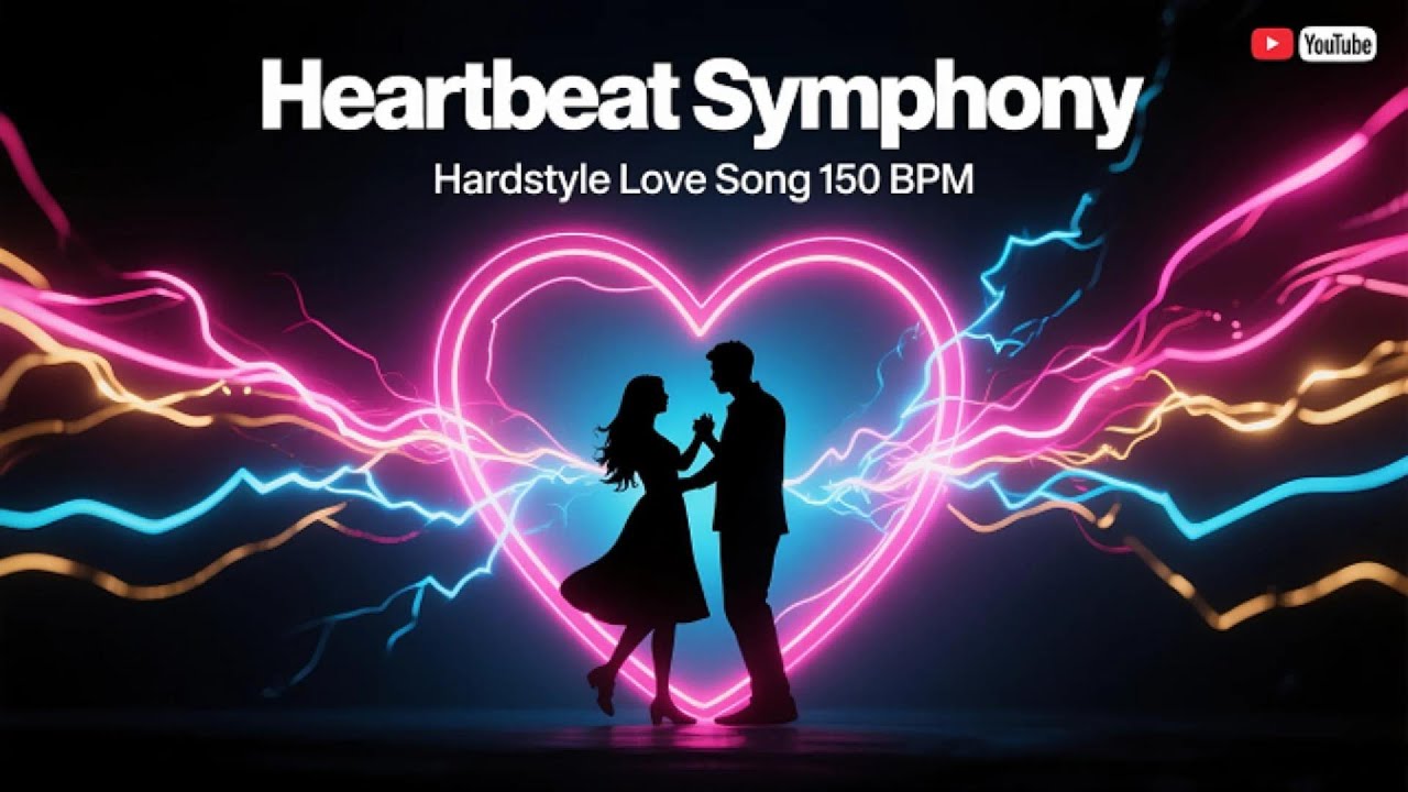 Heartbeat Symphony | Hardstyle Love Song 150 BPM | Romantic Dance Music ...