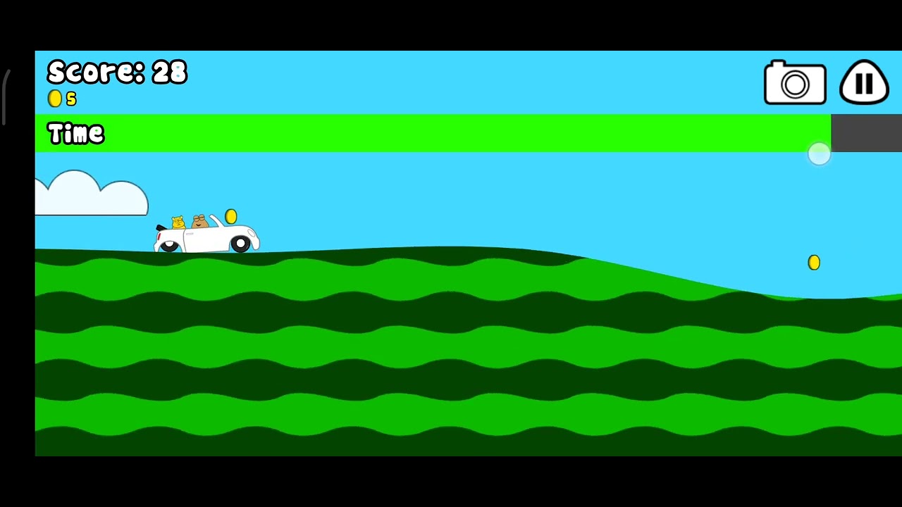 Pou Game over car - YouTube