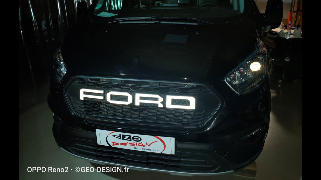 Protection carrosserie et vitres teintées Ford transit custom trail ...