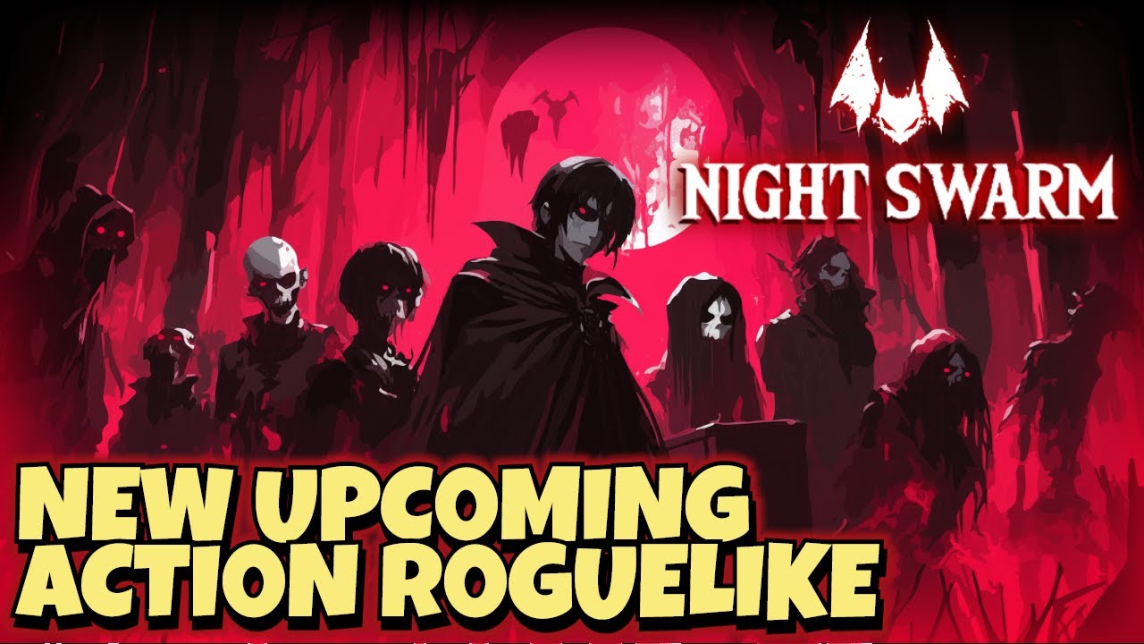 Fantastic New Vampire Focused Action Roguelike | Night Swarm - YouTube