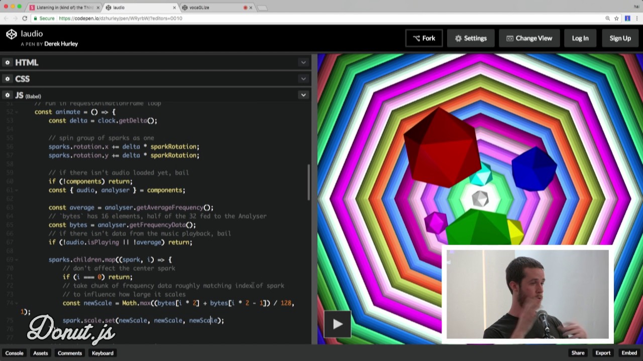 Derek Hurley - May 2017 - DonutJS - YouTube