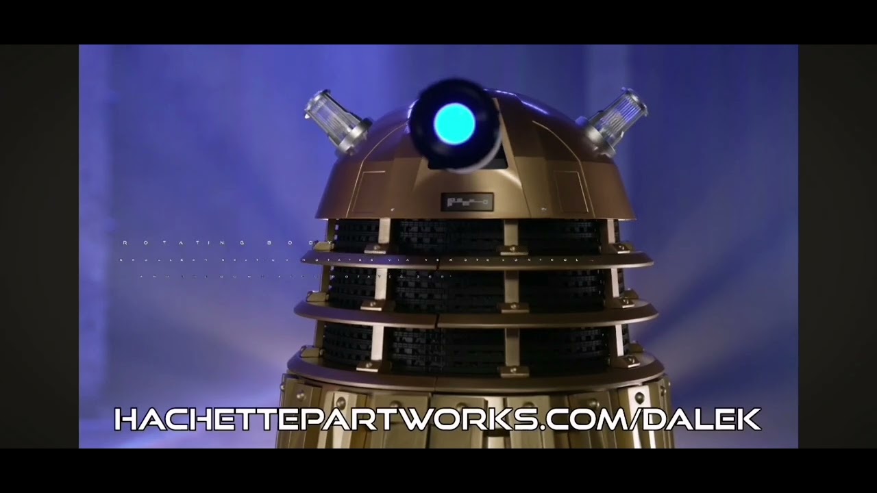 Hachette partworks Dalek Build ad video - YouTube