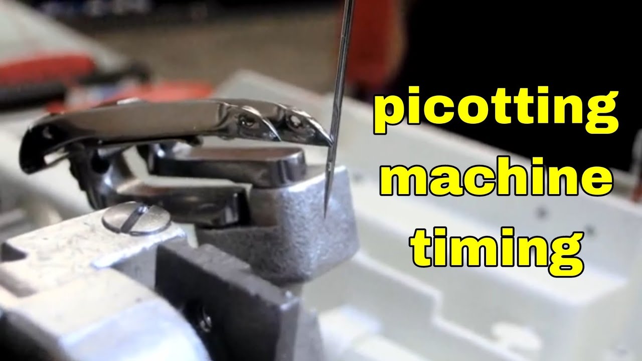 kansai special px 302-4w picotting machine - YouTube