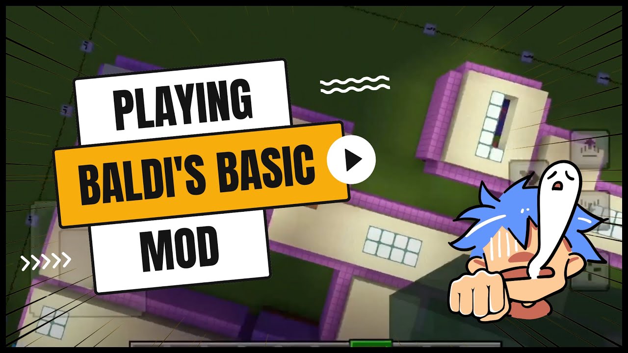 Let's Play: Baldi's Basics Minecraft Mod - YouTube