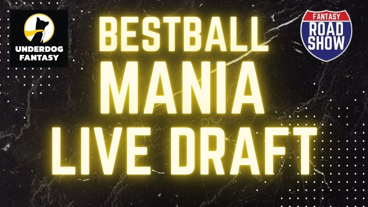 Underdog Best Ball Mania | Fantasy Football | 2024 LIVE Draft - YouTube