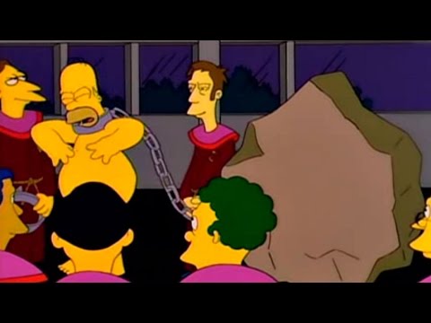 The Simpsons - The Rock of the Triumph - YouTube