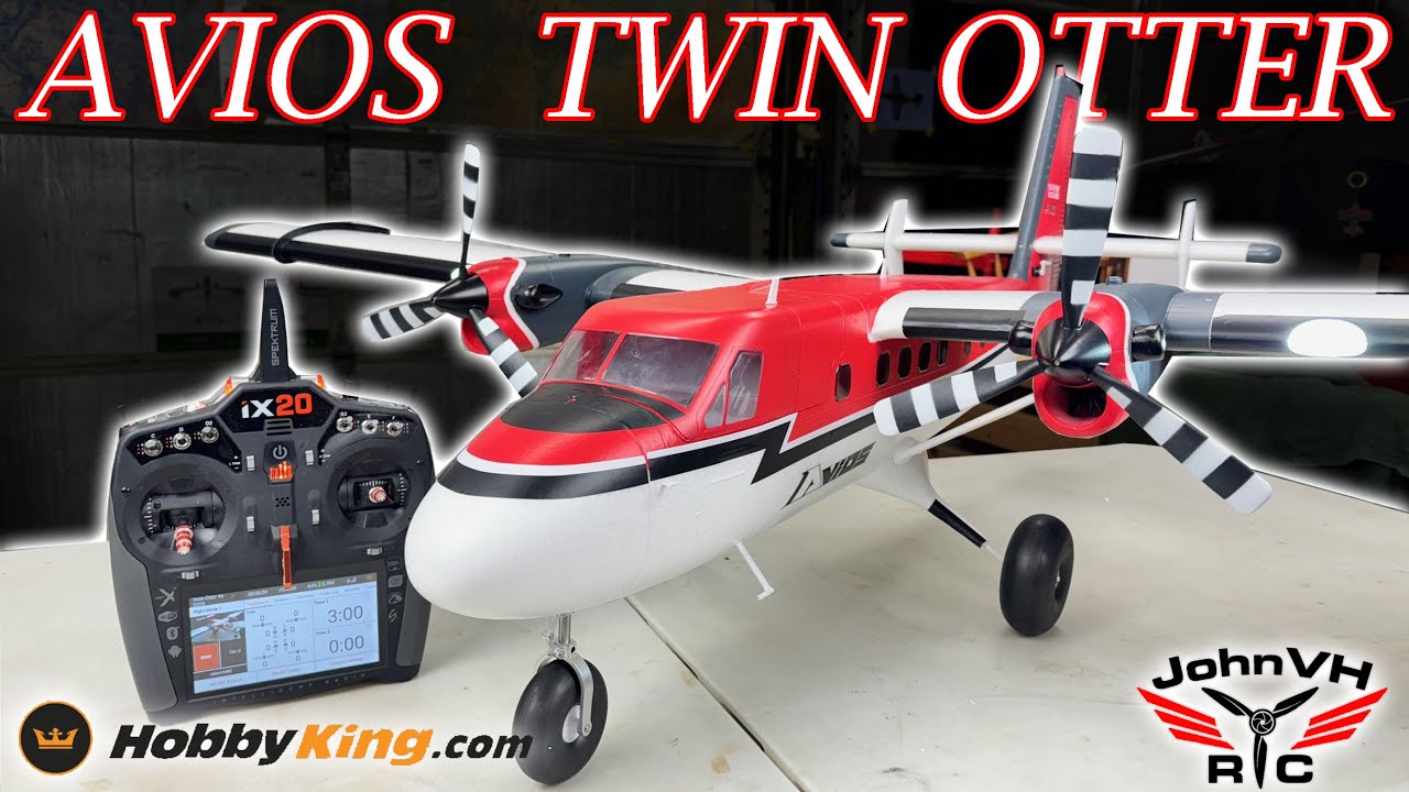 Detailed Unboxing Build NEW!! Avios Twin Otter Twin-Engine STOL Plane w ...
