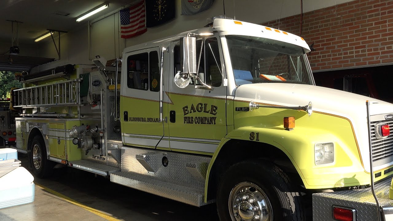 Eagle Fire Company, Oldenburg, Indiana - YouTube