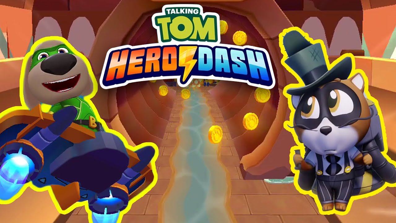 TALKING TOM HERO DASH | HERO BEN - YouTube