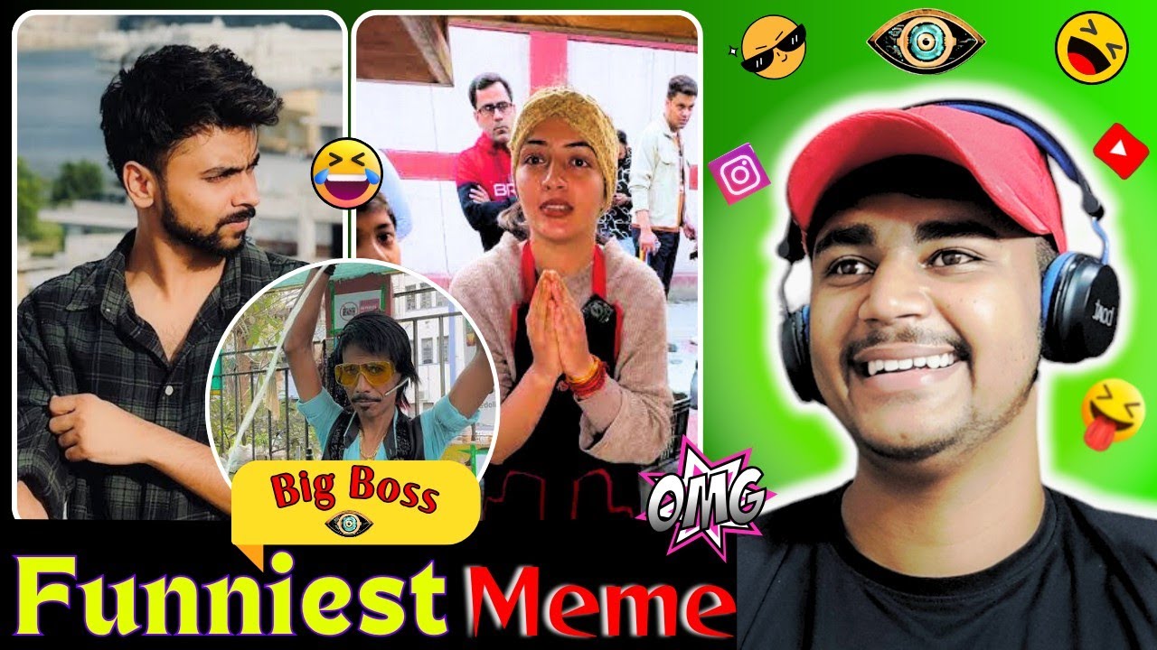 Big Boss OTT Funny Meme Challenge: Try Not to laugh 😂#comedy#funny ...