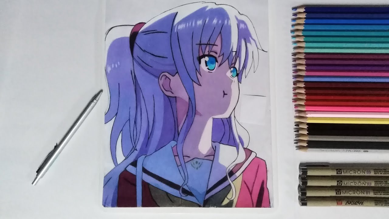 Drawing - Tomori nao [ charlotte ] My first color - YouTube