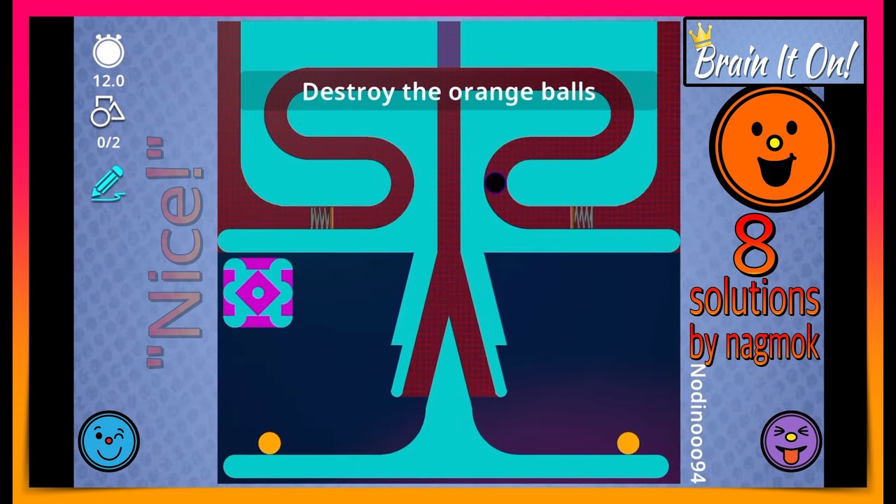 Brain It On! Community 8 Nice Solutions in 4K by nagmok - YouTube