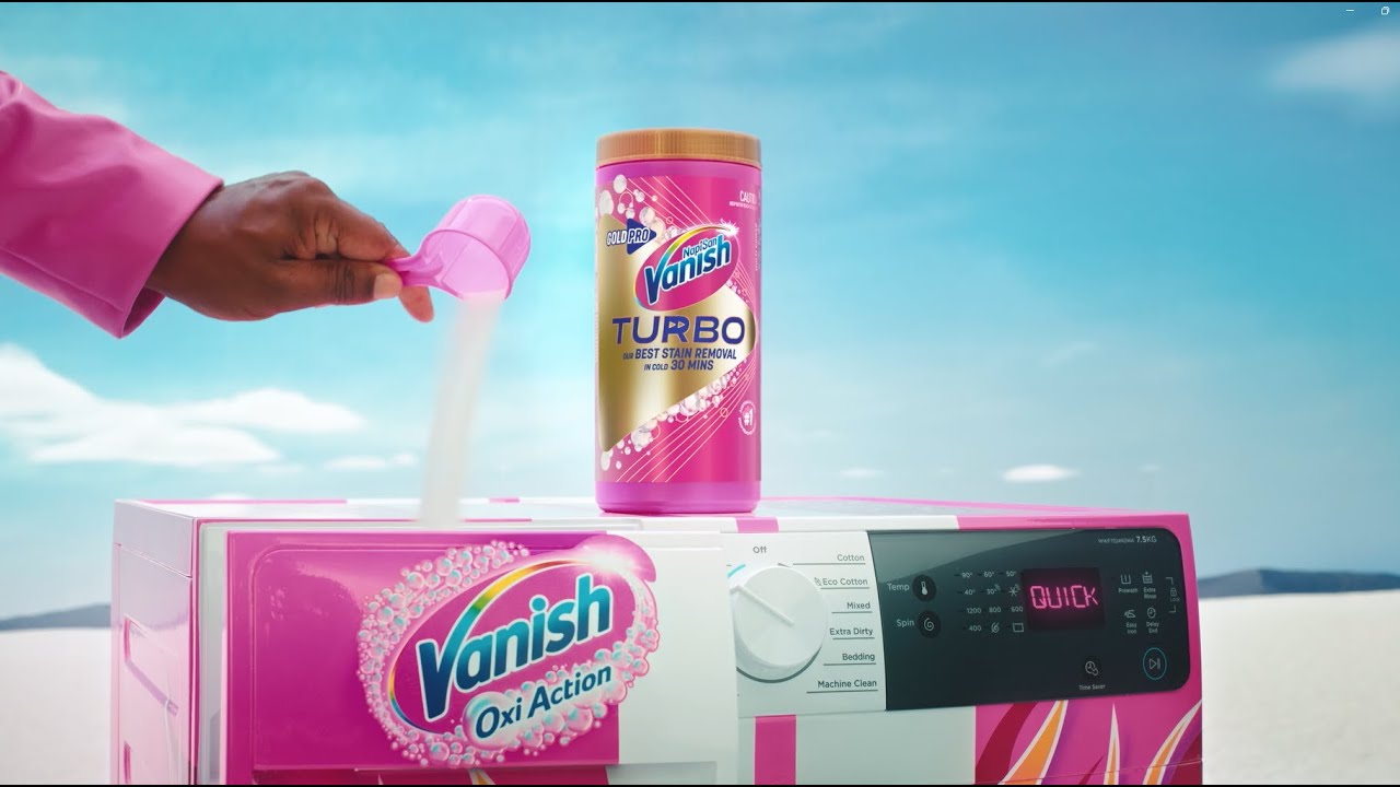 Turbocharge Your Stain Removal with Vanish Turbo - YouTube