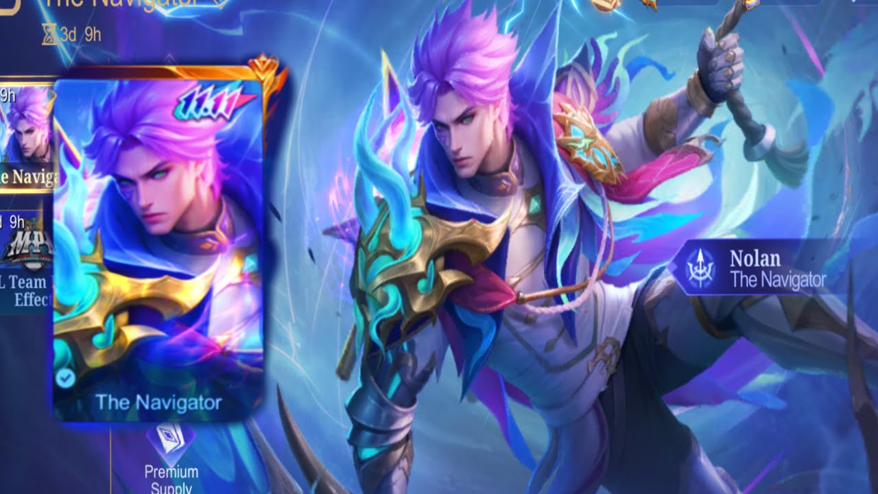 IS IT WORTH FOR NOLAN NAVIGATOR SKIN?? |MLBB - YouTube