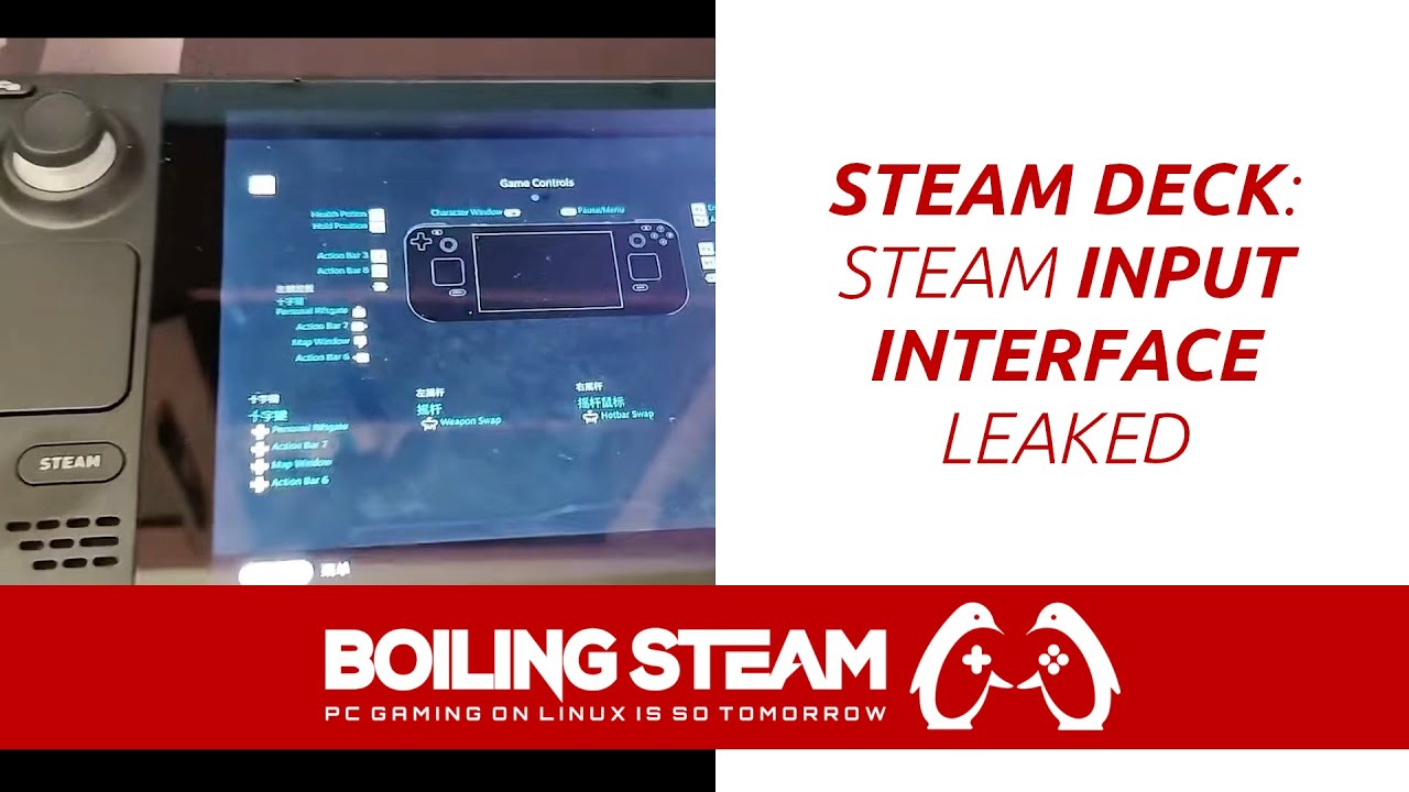 Steam Deck - Steam Input Interface Leaked - YouTube