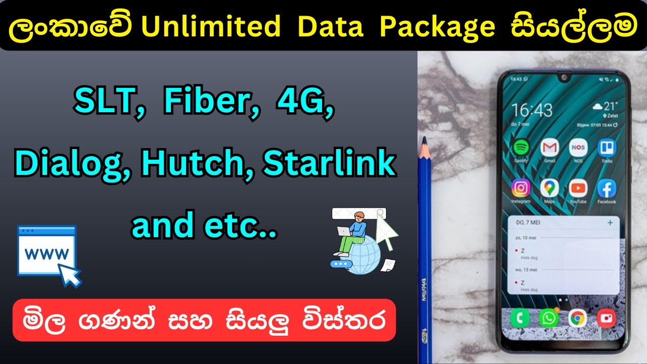 Unlimited Data Packages Sri Lanka | SLT Mobitel, Dialog, Starlink ...