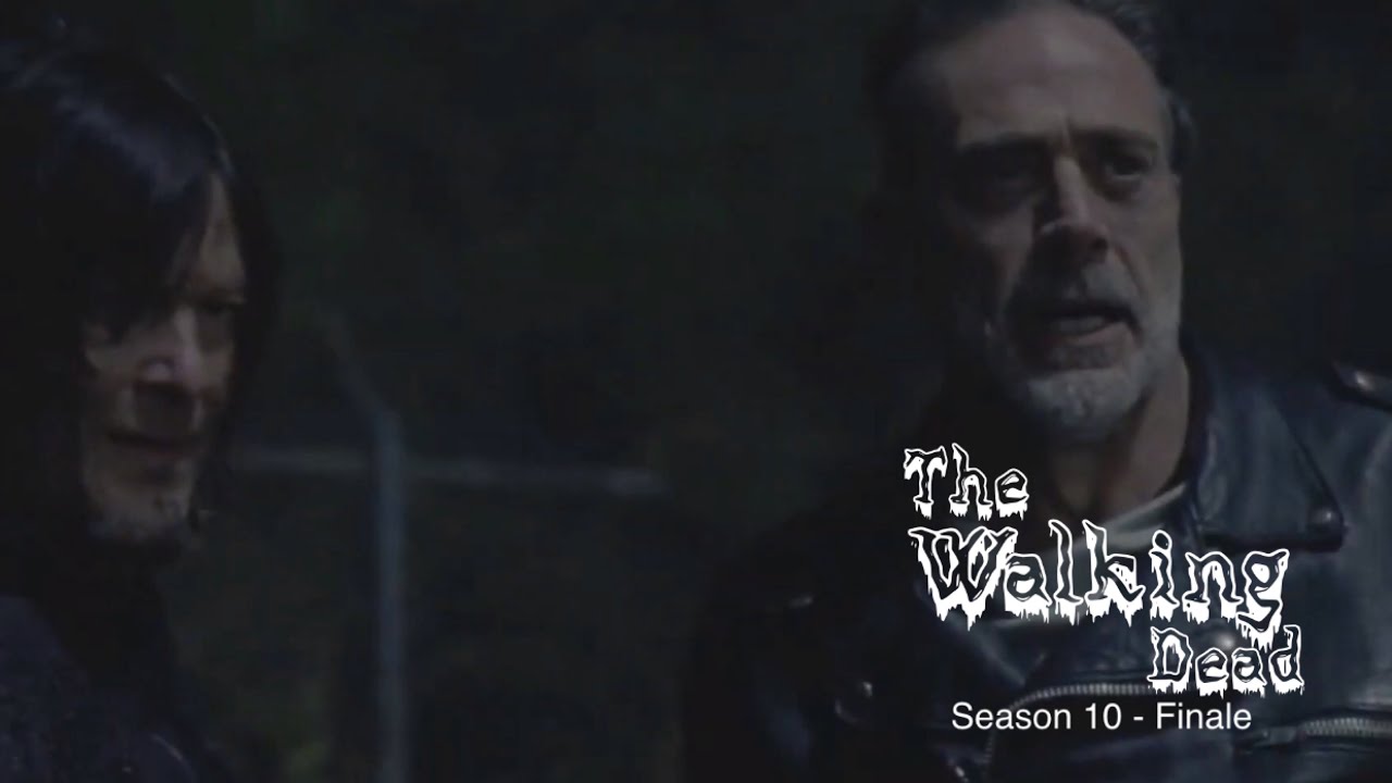 The Walking Dead ~ Daryl and Negan fight Beta ~ Season 10, Episode 16 ...