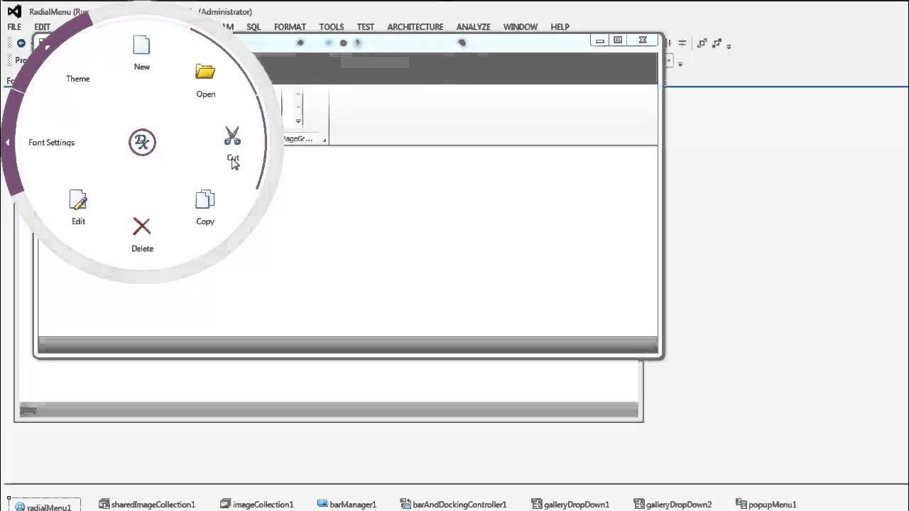 WinForms Radial Menu - Basic Setup and Design - YouTube