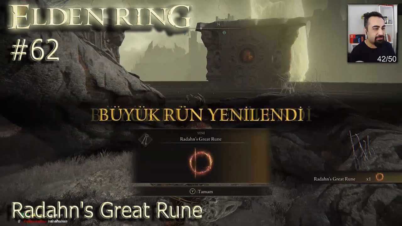Elden Ring Türkçe Bölüm 62 | Radahn's Great Rune | Bir Rün Daha Aktif ...