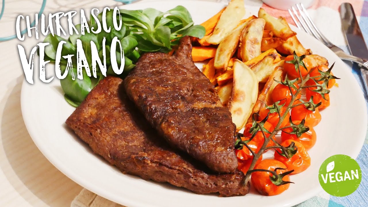 CHURRASCO VEGANO | carne 100% vegetal - YouTube