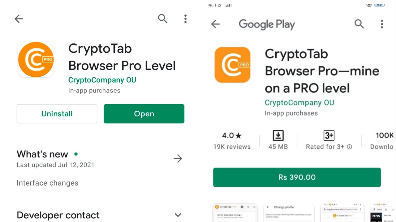 Cryptotab browser pro free Earning | cryptotab Not Running | latest ...