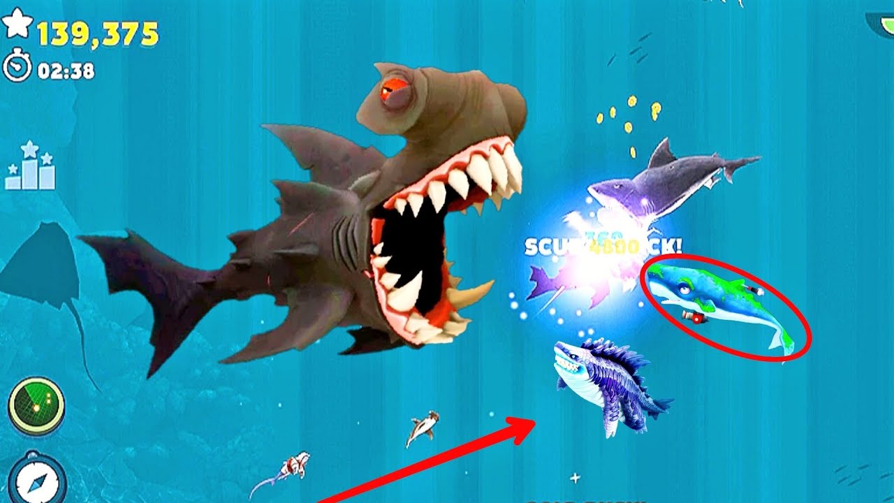 Hungry Shark Evolution - hungry shark evolution darkhammer - YouTube